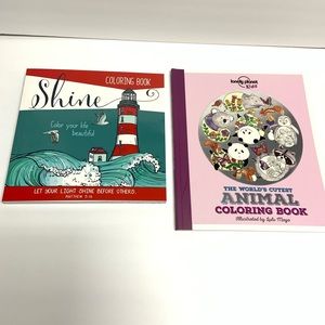 Other | Adult Coloring Books Cutest Animal Shine | Poshmark